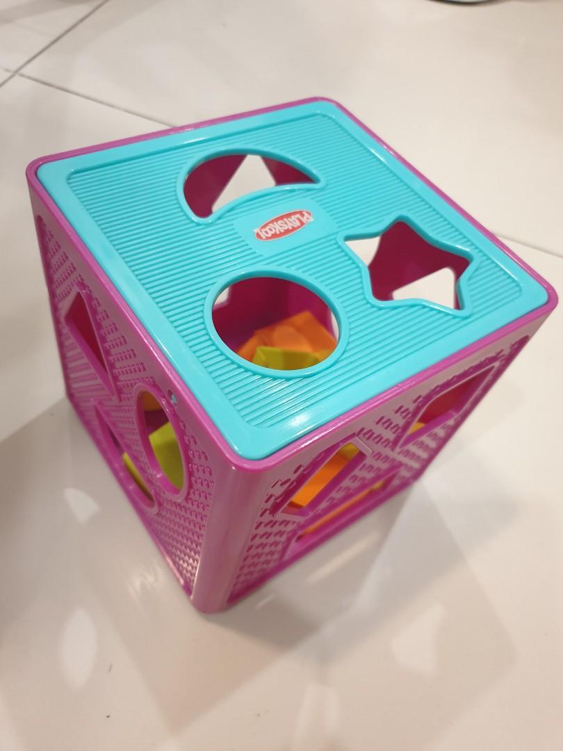 Color and Shapes Learning Cube Toy, Hobbies & Toys, Toys & Games on ...