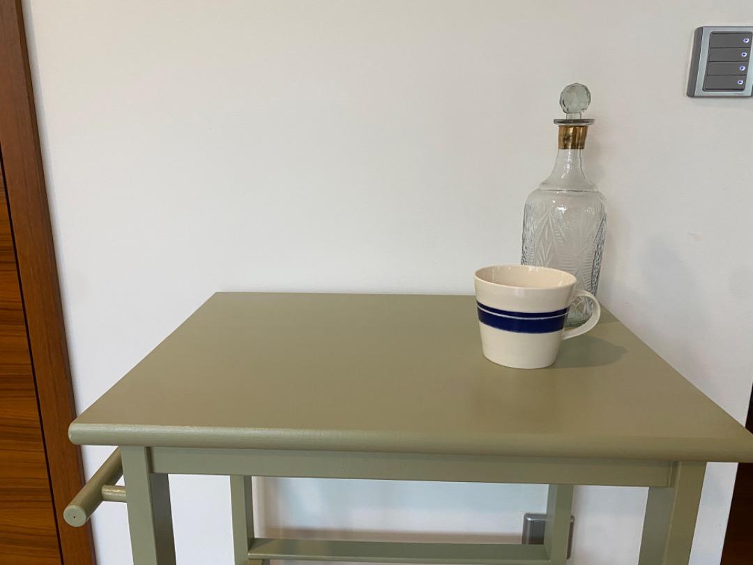 Completely upcycled kitchen trolley in beautiful sage, Furniture & Home ...