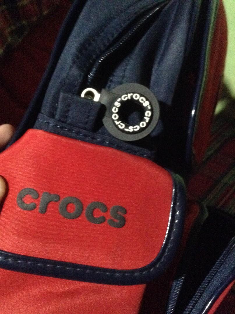 Crocs Backpack from Korea, Women's Fashion, Bags & Wallets, Backpacks ...
