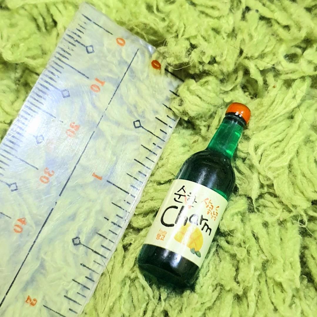 cute miniature alcohol soju barbie size for dolls, Hobbies & Toys, Toys ...