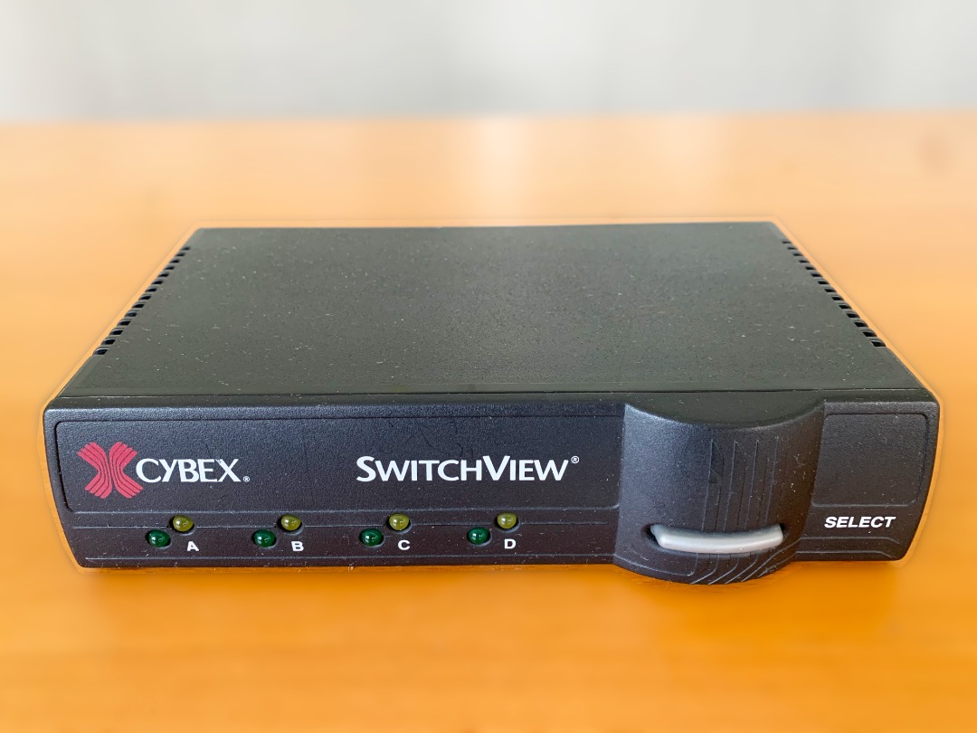 Cybex SwitchView 4-Port. Cordless., Computers & Tech, Office & Business ...