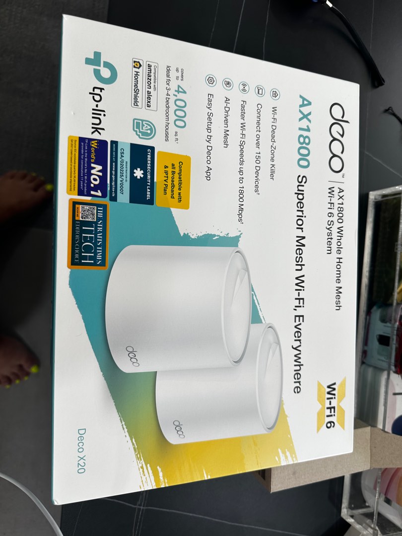 Deco AX20 Brand New, Computers & Tech, Parts & Accessories, Networking ...