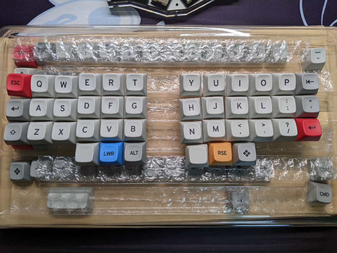 Drop + Matt3o MT3 /dev/tty Keycap Set for Ortho Keyboards (Ortholinear ...