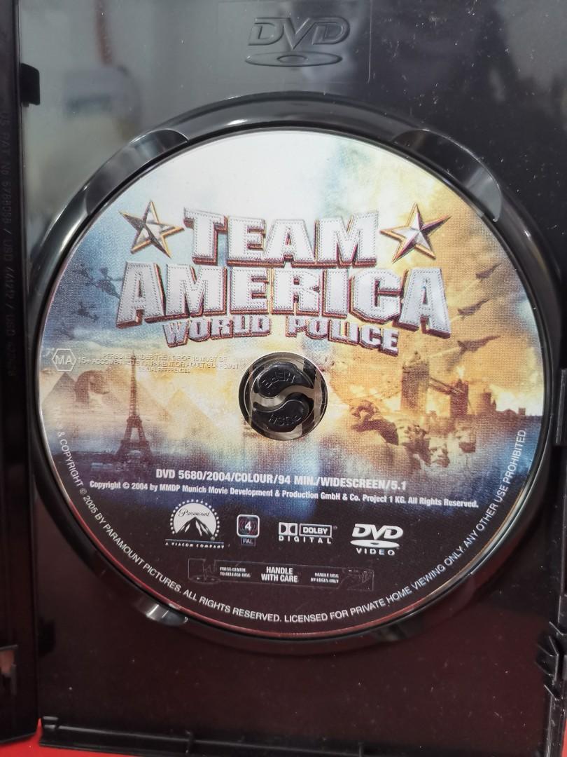 (DVD) TEAM AMERICA WORLD POLICE, Hobbies & Toys, Music & Media, CDs ...