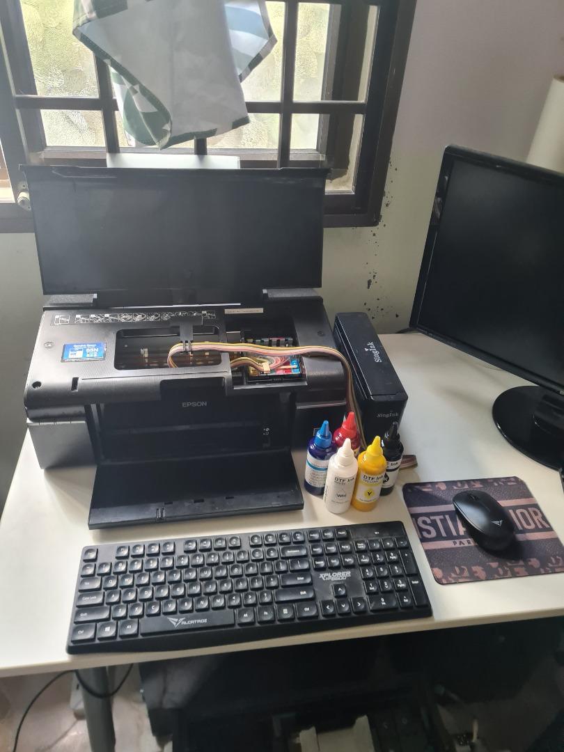 Epson T60 A4 DTF Tshirt Printer, Computers & Tech, Printers, Scanners ...