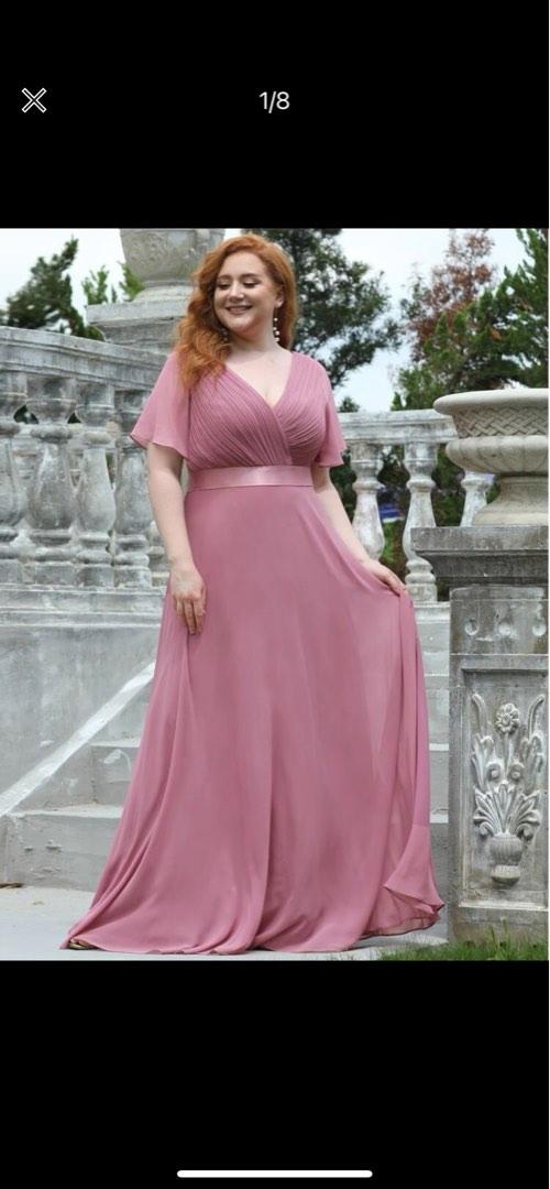 Ever Pretty plus size gown / dress, Women's Fashion, Dresses & Sets ...