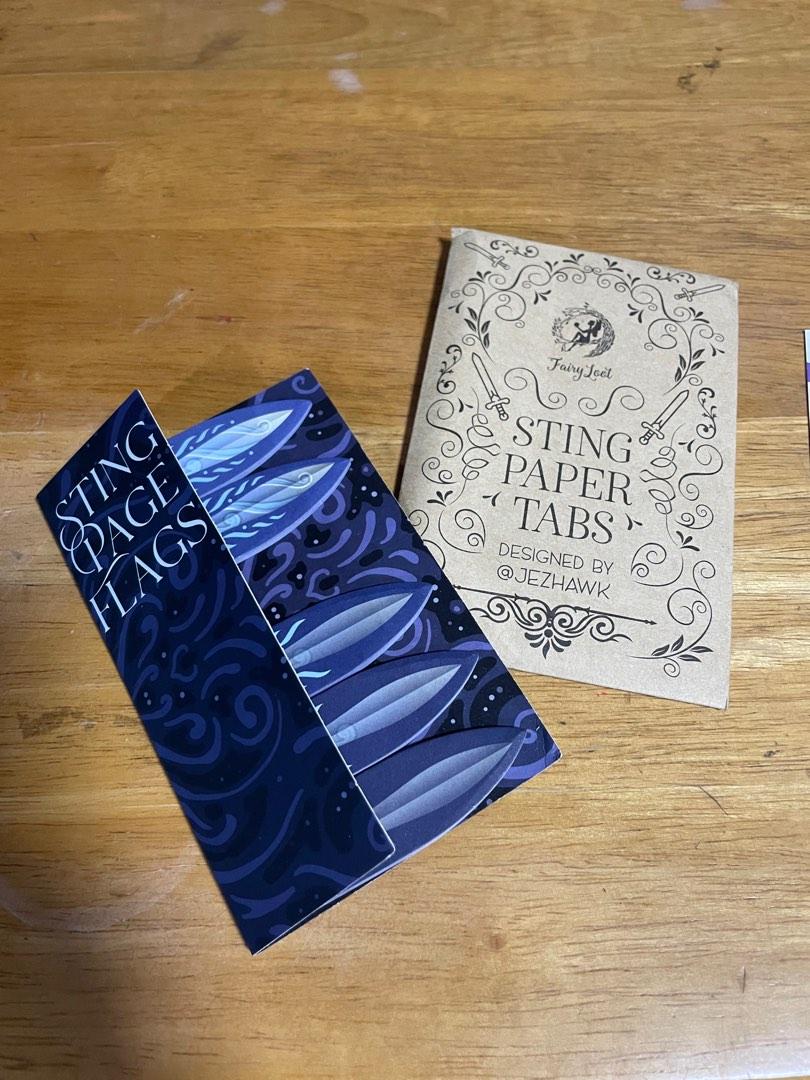 FairyLoot Sting Dagger Paper Tabs, Hobbies & Toys, Stationary & Craft ...