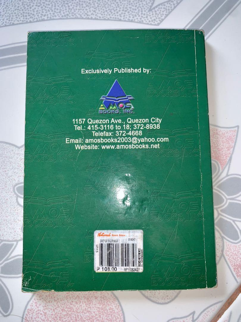 Filipino dictionary, Hobbies & Toys, Books & Magazines, Assessment Books on Carousell