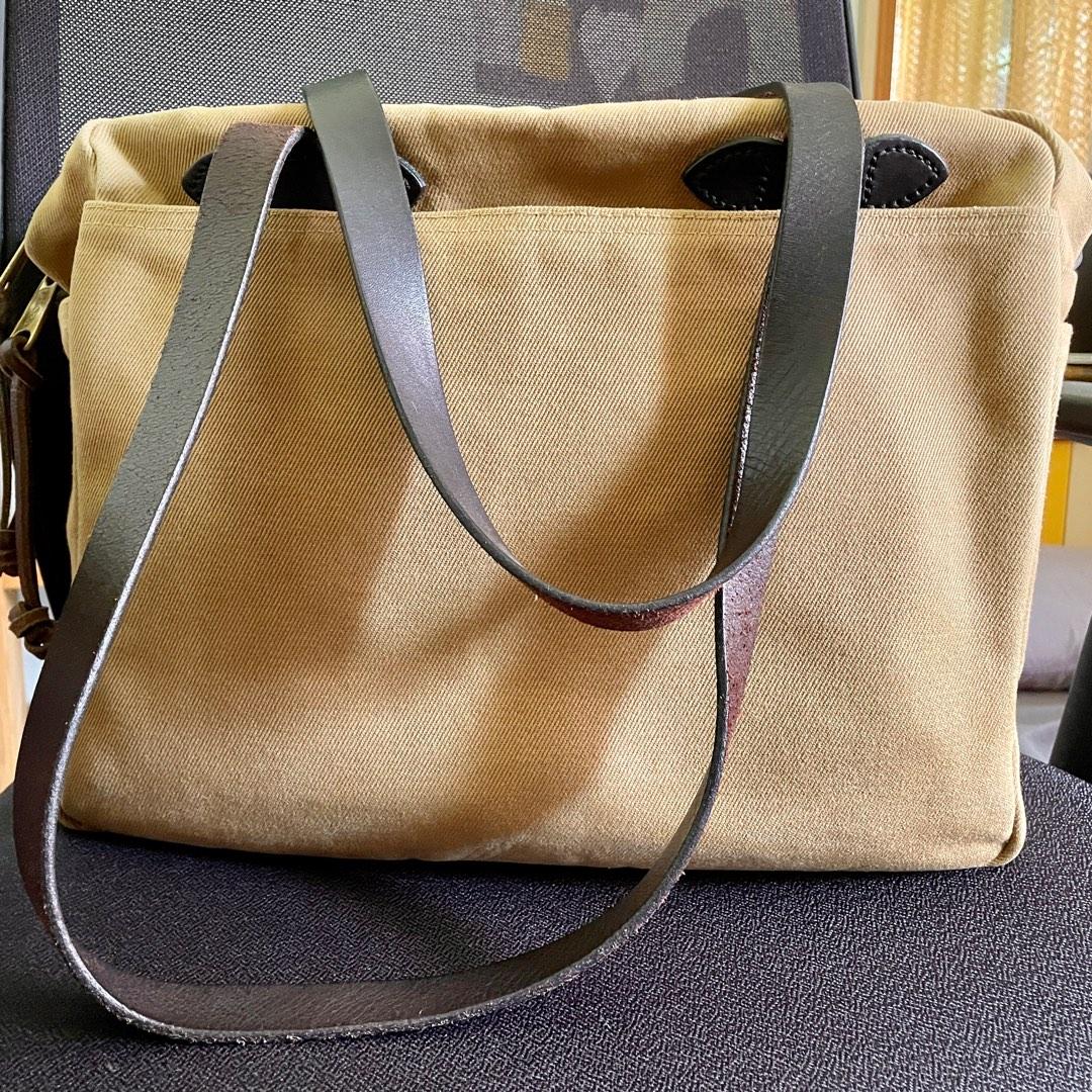 Filson rugged twill tote bag with zipper, Men's Fashion, Bags, Sling ...