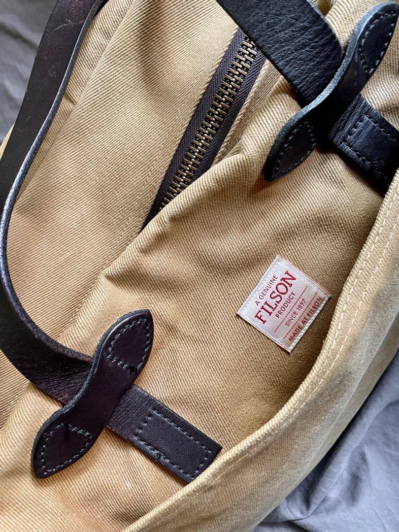 Filson rugged twill tote bag with zipper, Men's Fashion, Bags, Sling ...
