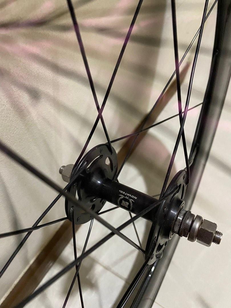 Fixie carbon wheel - 88mm deep carbon wheel - bicycle wheel, Sports ...