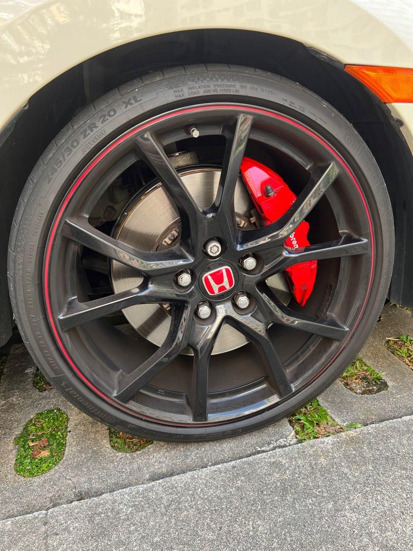 Civic Type R FK8 Stock Rims/Tyres, Car Accessories, Tyres & Rims on ...