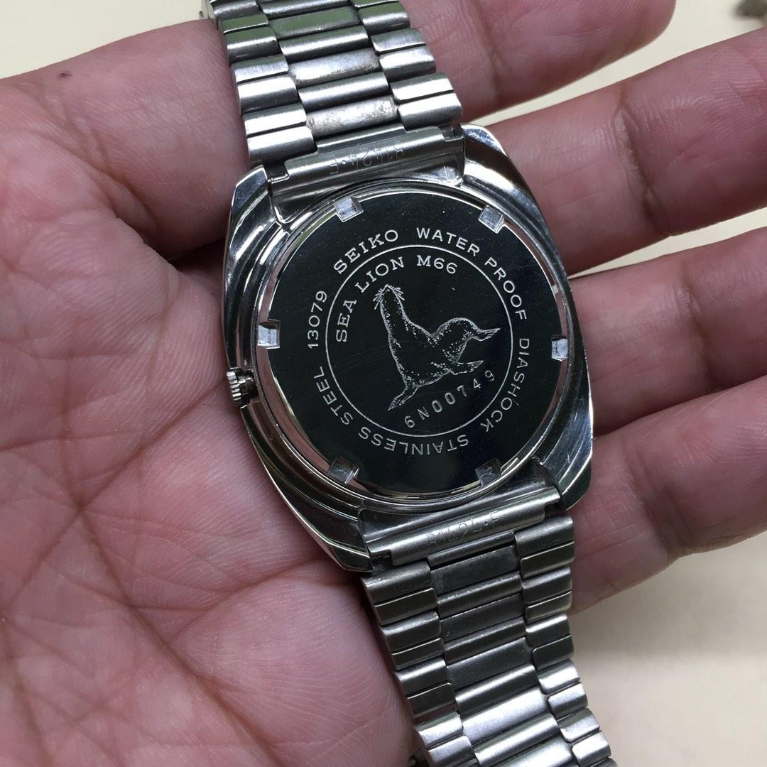 For Sale! 1966 Rare Seiko Selfdater Automatic 24 Jewels 13079 Sea Lion ...
