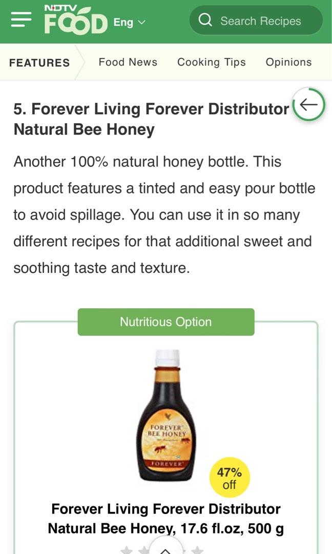 FOREVER LIVING HONEY, Food & Drinks, Other Food & Drinks on Carousell