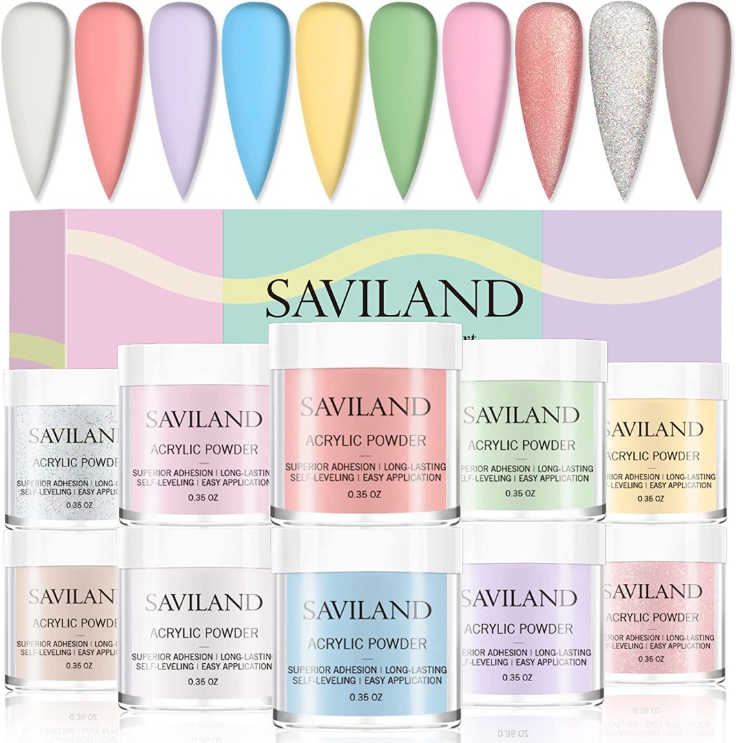 (FREE EXPRESS DELIVERY + SHOP WARRANTY) Saviland Acrylic Powder Set ...
