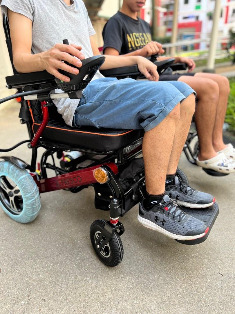 Fresco Electric Wheelchair | 24v6ah x 2 |, Health & Nutrition ...