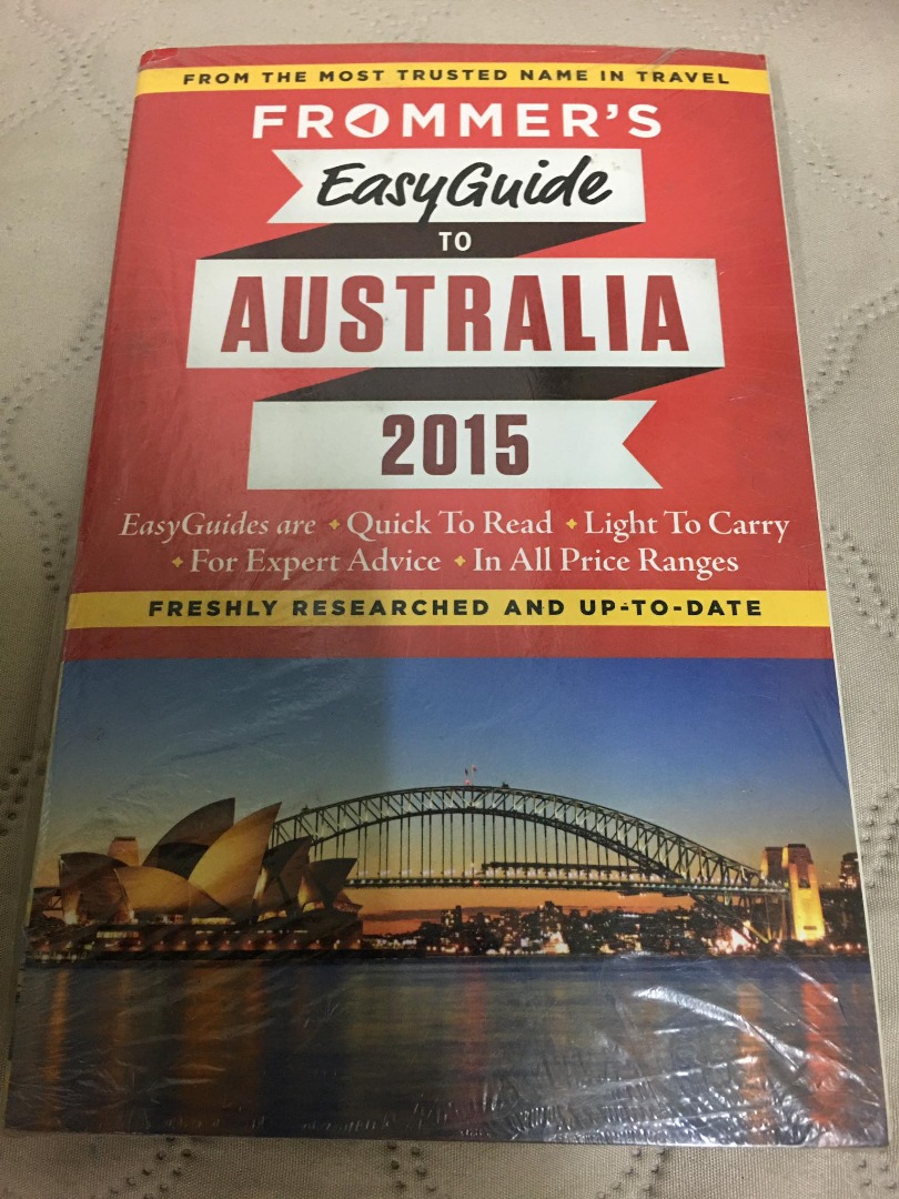Frommer's EasyGuide to Australia Travel Book (with map), Hobbies & Toys ...