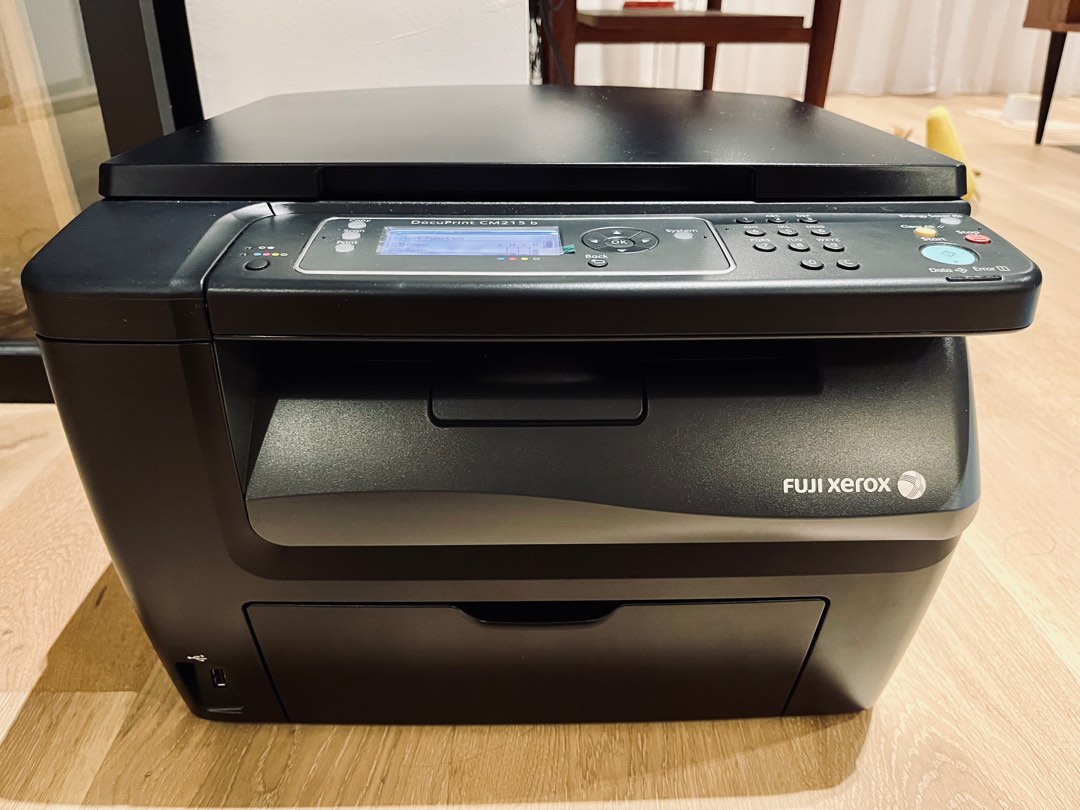 Fuji Xerox Multifunction Color Laser Printer CM215b (print, copy, scan ...