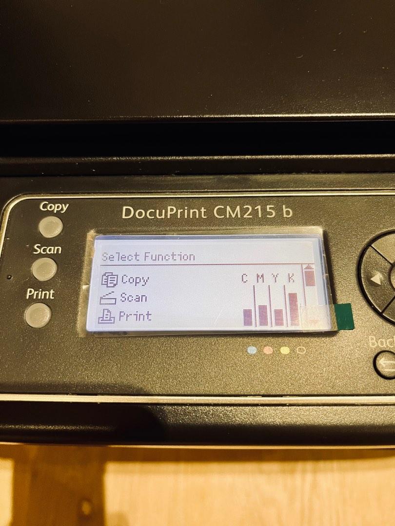 Fuji Xerox Multifunction Color Laser Printer CM215b (print, copy, scan ...