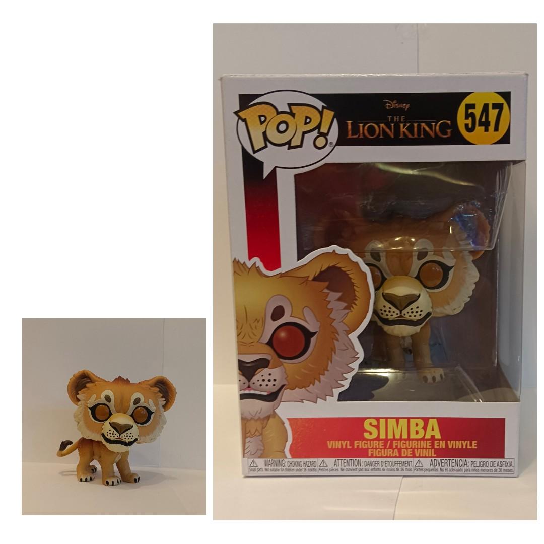 Funko Pop! #547 Disney: The Lion King - Simba, Hobbies & Toys, Toys ...