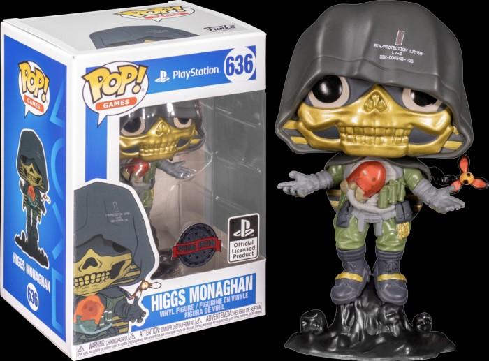 Funko Pop! Death Stranding - Higgs Monaghan Metallic #636, Hobbies ...