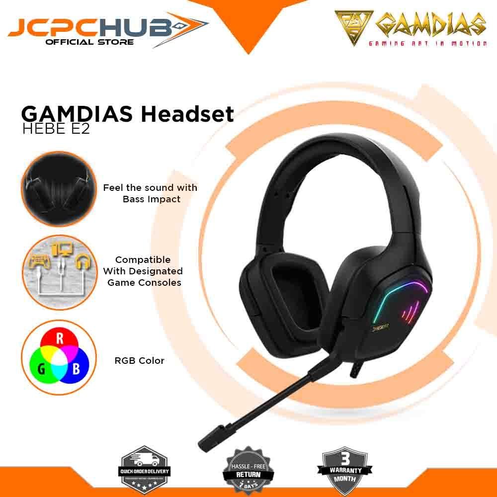 Gamdias HEBE E2 RGB Stereo Lighting Gaming Headset, RGB Visual ...