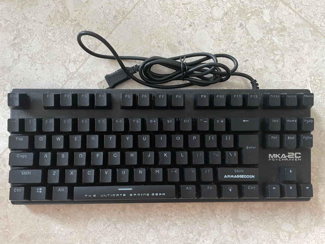 Gaming Keyboard Armaggeddon MKA-2C, Computers & Tech, Parts ...