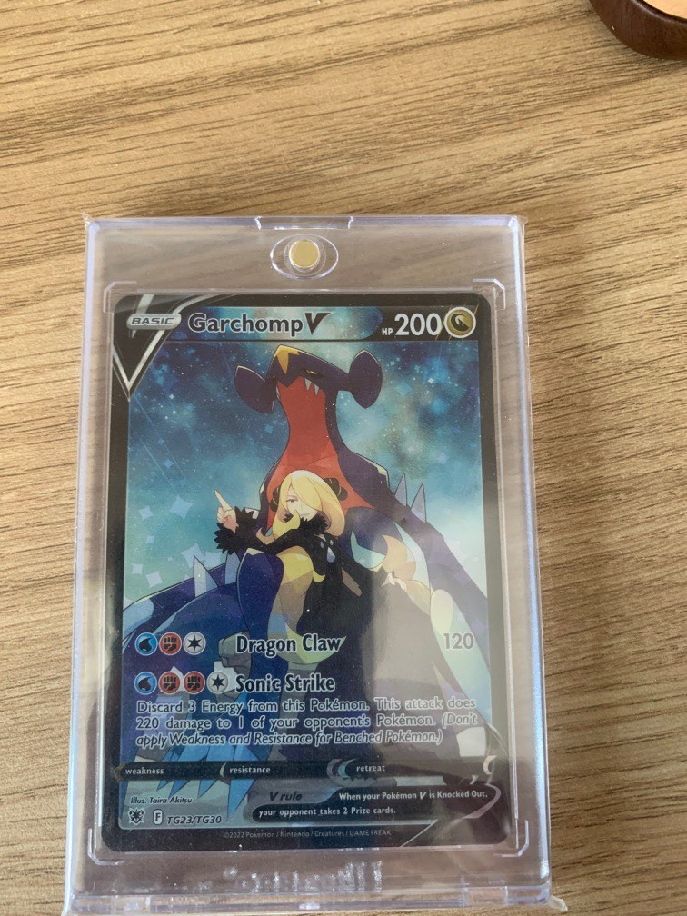 Garchomp v alt art, Hobbies & Toys, Toys & Games on Carousell