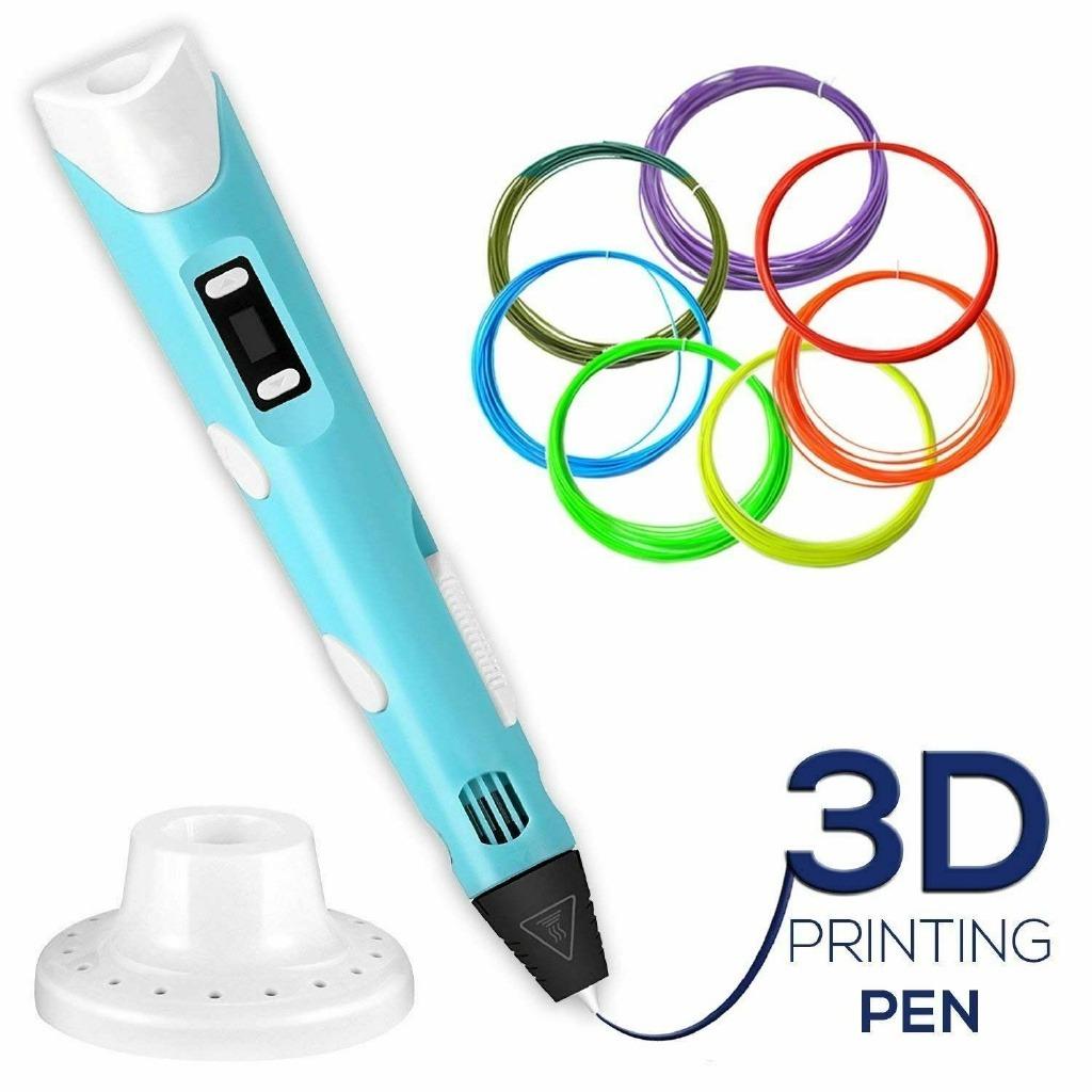 Giftset 3D PLA Printing Doodle Arts Craft Drawing USB Pen Set LCD ...