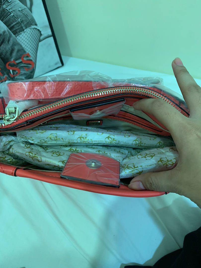 Guess Shoulder bag, Luxury, Bags & Wallets on Carousell