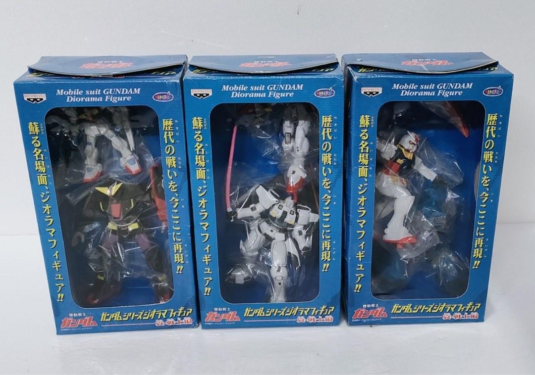 Gundam Series 3 Types Set Banpresto, Hobbies & Toys, Toys & Games on ...