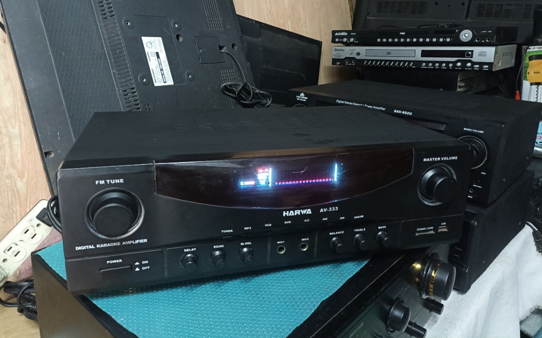 Harwa av-333 amplifier 300 watts per channel, Audio, Soundbars ...