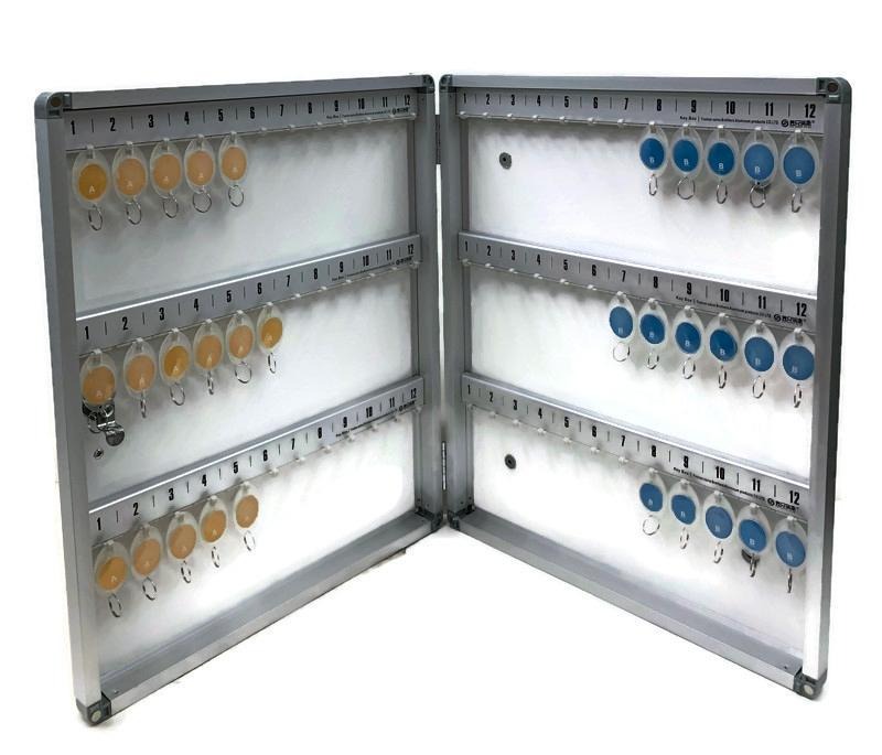 Hayashi 72 Keys - Key Box Cabinet with Key Chains and Lock, Furniture ...