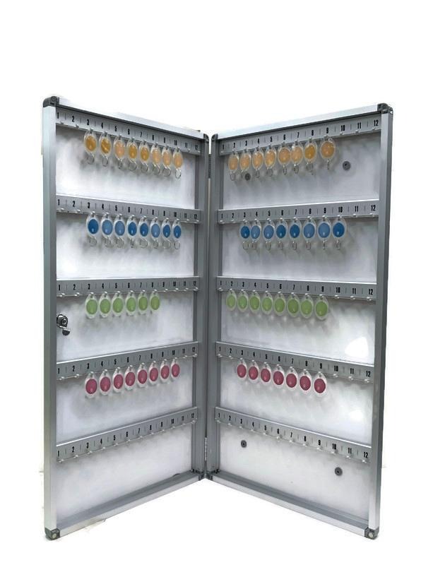 Hayashi 120 Keys - Key Box Cabinet with Key Chains and Lock, Furniture ...
