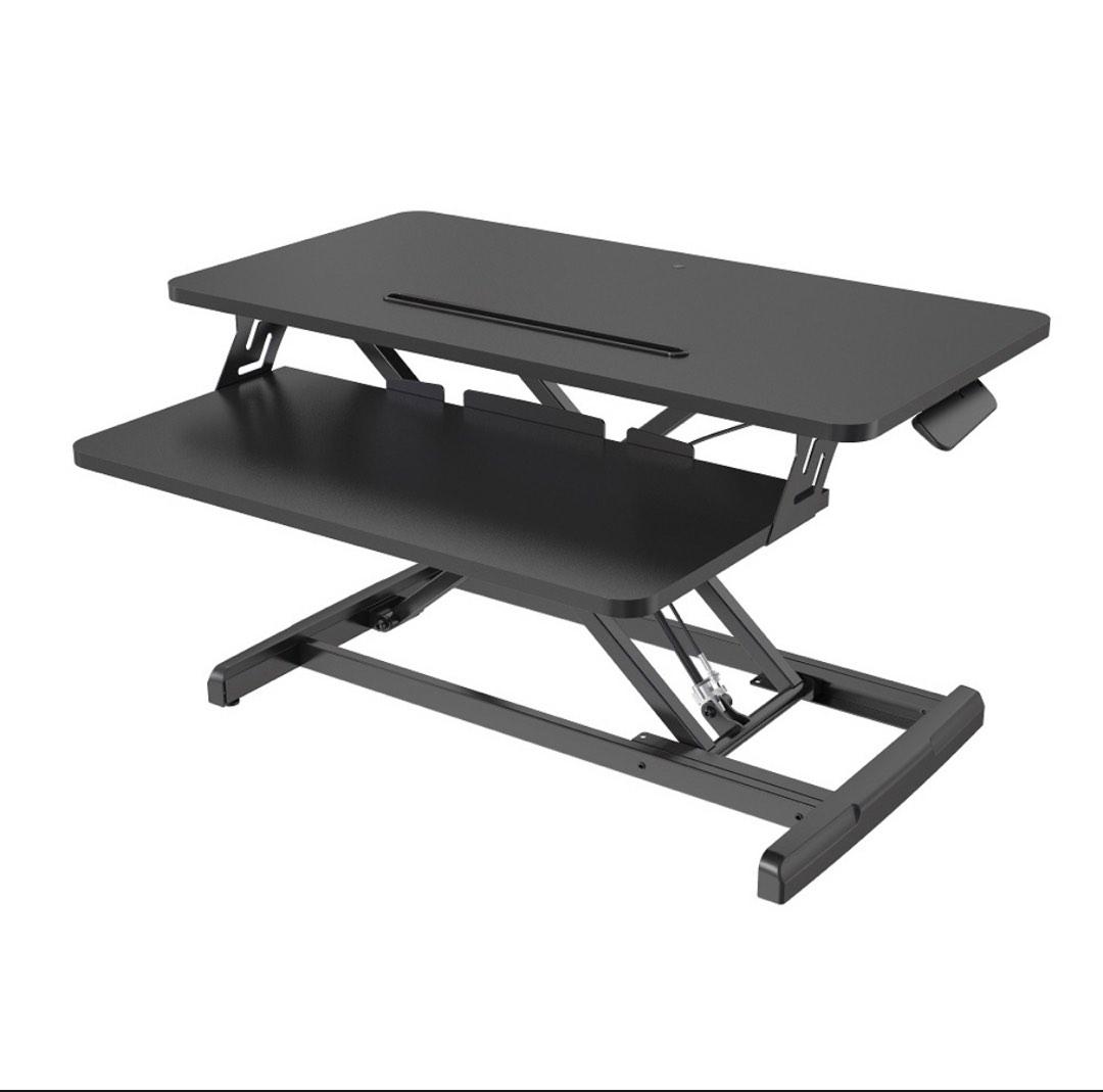 Height Adjustable Table Standing Desk Converter /Stand Up Desk Riser ...