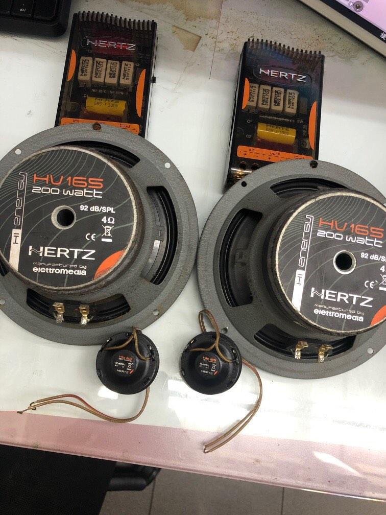 hertz hi energy hv165 2 way component speakers, Car Accessories ...