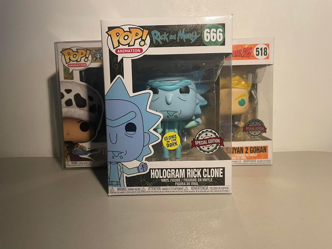 Hologram Rick Clone (666) from Rick and Morty Funko Pop (with freebie ...