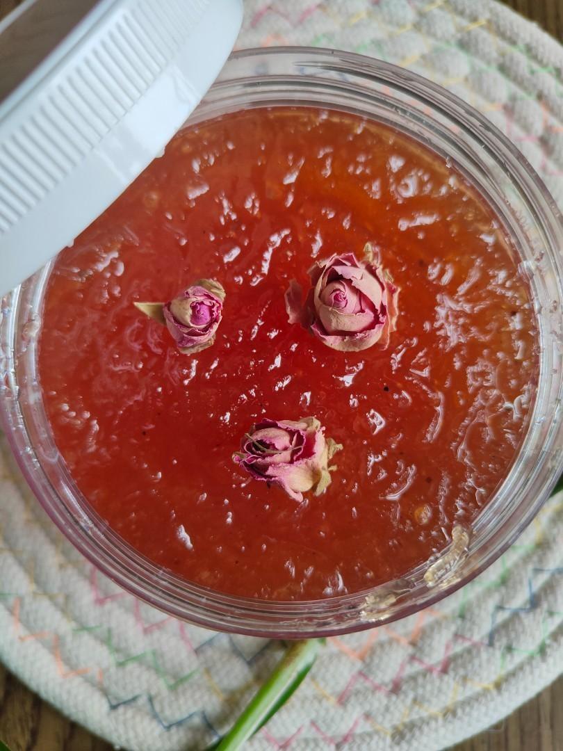 Homemade organic red apple Jam jem epal merah buatan sendiri organik ...