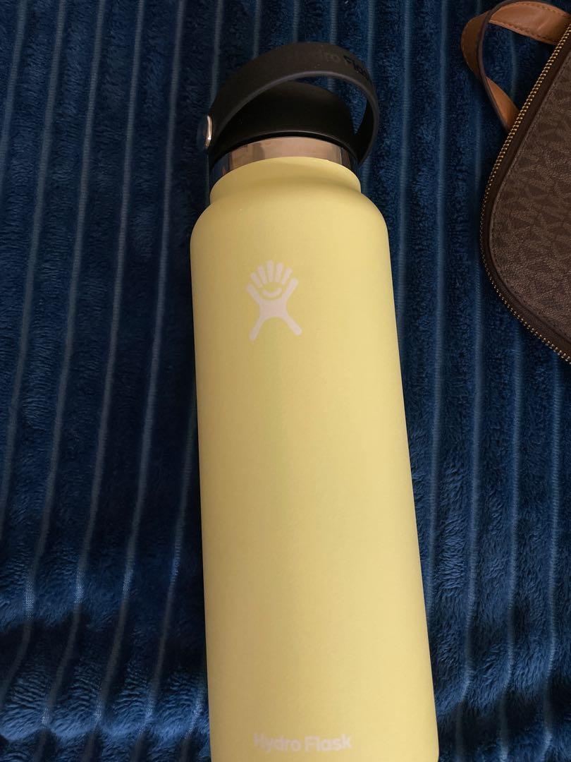 Hydroflask 40 oz in Lemon Yellow, Furniture & Home Living, Kitchenware ...