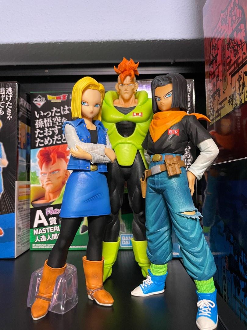 Ichiban kuji - Dragonball Android ex Prize A B C Android 16 Android 17 ...