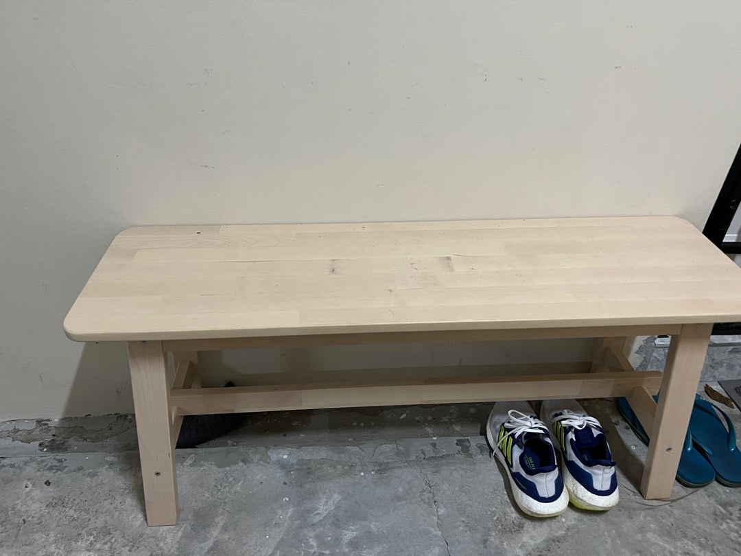 IKEA Bench, Furniture & Home Living, Furniture, Chairs on Carousell