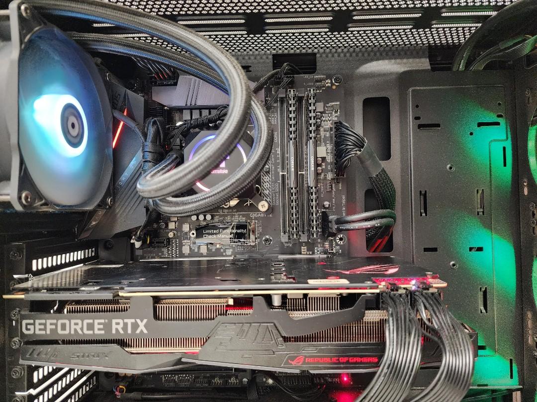 INTEL I7 + RTX 2080 ASUS ROG STRIX Custom Gaming PC, Computers & Tech ...