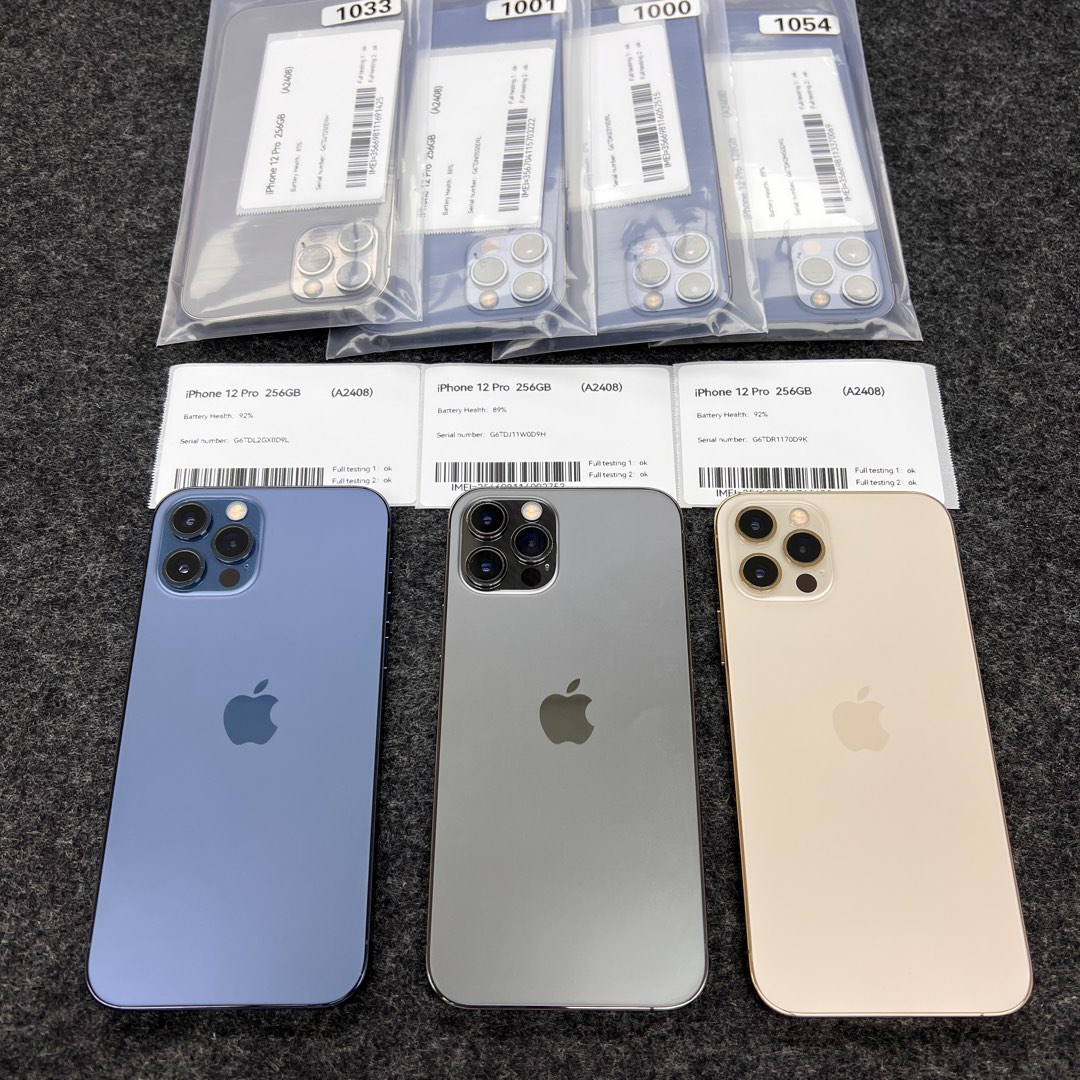 iPhone 12 Pro 256/512GB 港版雙卡 全原裝 無拆過無維修過 *鋪頭提供一個月保養 （數量多歡迎上黎揀機 詳情價格睇下面 ...