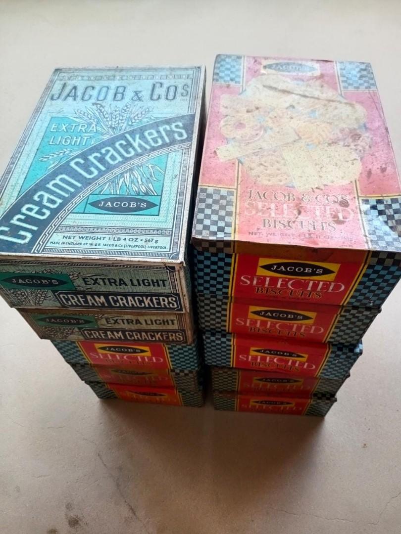 JACOB S - SELECTED BISCUITS AND CREAM CRACKERS - VINTAGE COLLECTIBLE ...