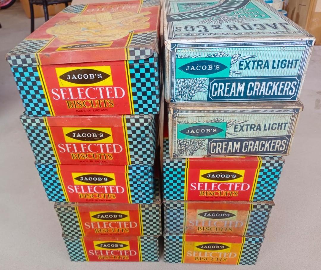 JACOB S - SELECTED BISCUITS AND CREAM CRACKERS - VINTAGE COLLECTIBLE ...