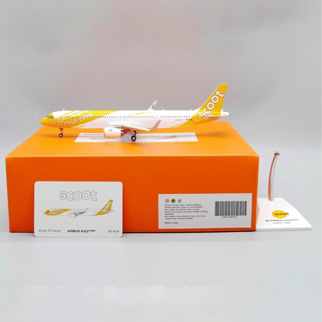 (JC WINGS) Flyscoot Airbus A321neo-271NX 9V-NCA Airplane Aircraft Plane ...