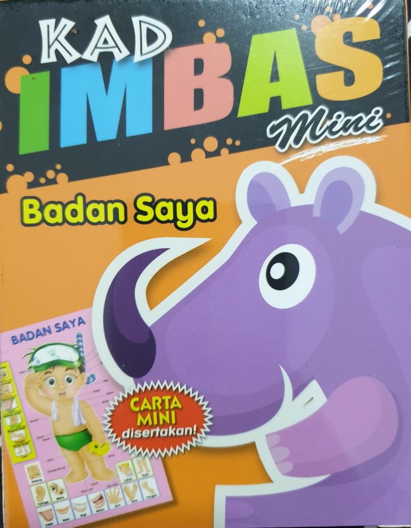 Kad Imbas Mini Melayu Malay Flashcards 32 pcs, Hobbies & Toys, Books & Magazines, Children's ...