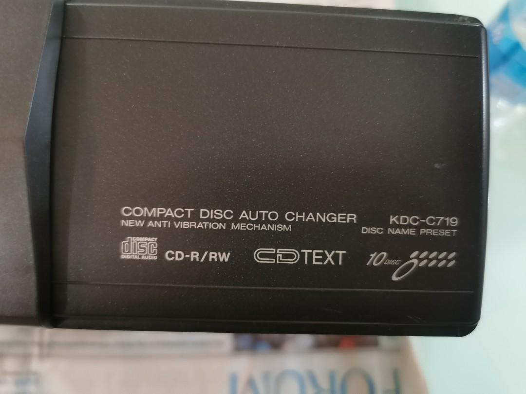Kenwood Car CD Changer 10disc Cassette tape player Radio Turner dekited ...
