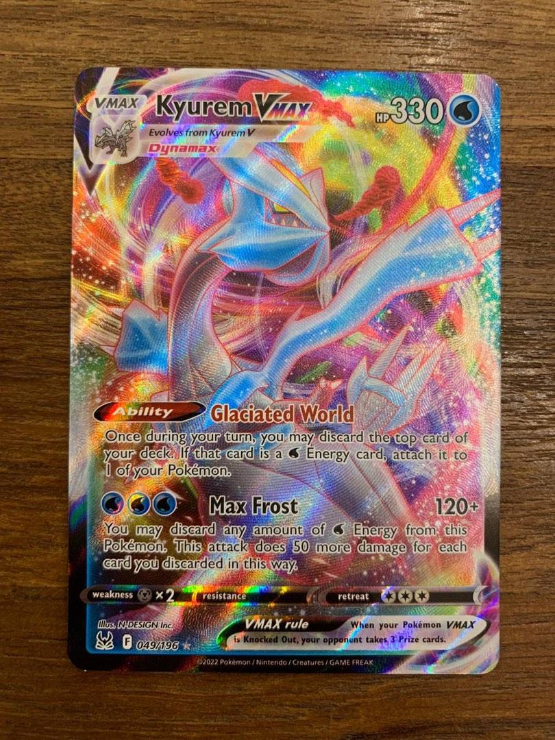 Kyurem Vmax #49 - Lost Origins, Hobbies & Toys, Toys & Games on Carousell
