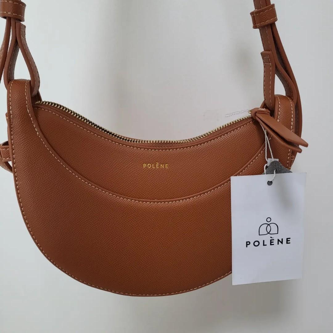 Leather polene crossbody bag brand new, Women's Fashion, Bags & Wallets ...
